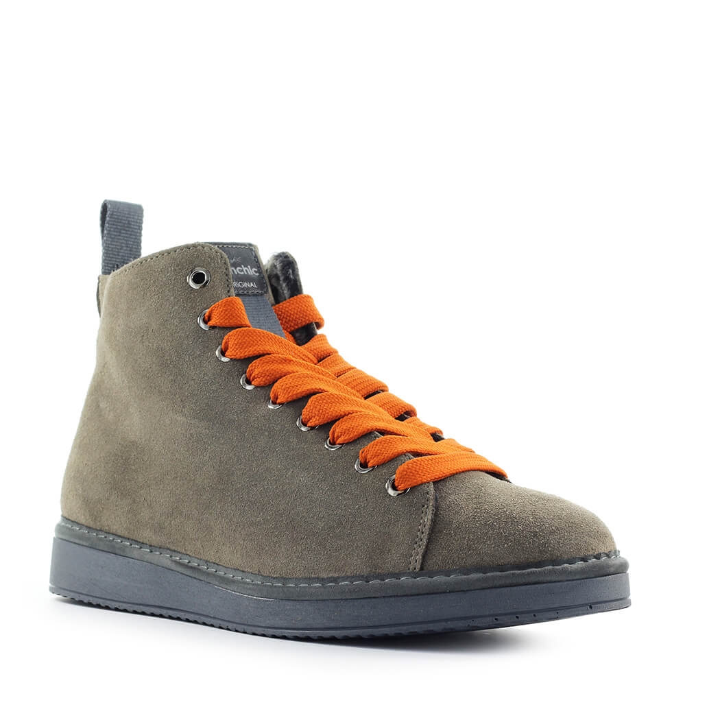 Men's Shoes Pànchic Brown Orange Suède Boot FW2020 | eBay