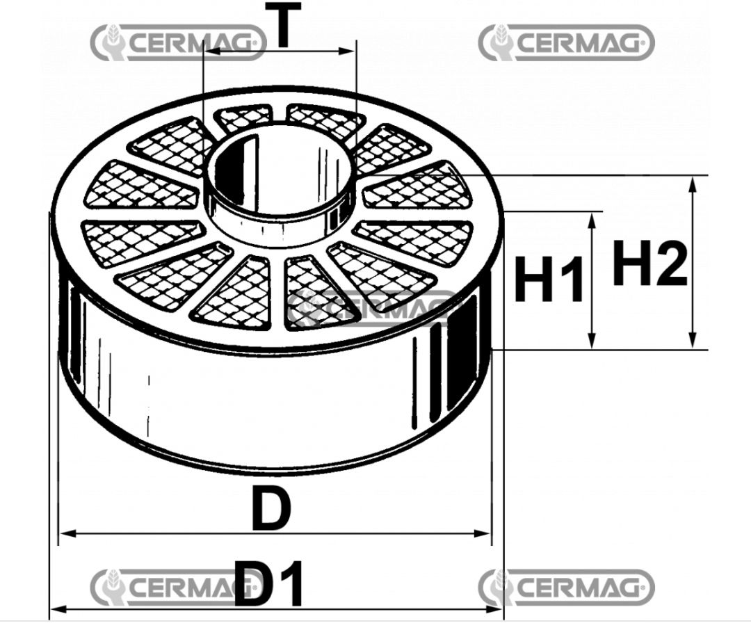 Filtro aria FIAT OM trattore 455 C 605 C 4997764 4963659 4955740 | eBay